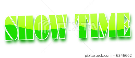 Showtime Green - Stock Illustration [6246662] - PIXTA