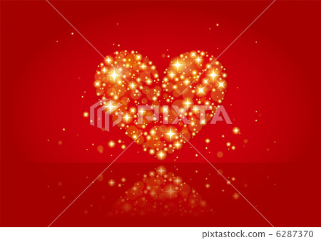 Twinkle Heart - Stock Illustration [6287370] - PIXTA
