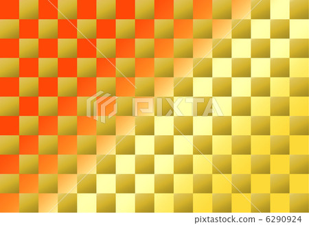 A checkered pattern red gold oblique gradation - Stock Illustration ...