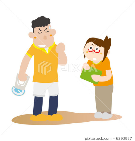 Grip strength measurement / physical fitness... - Stock Illustration ...