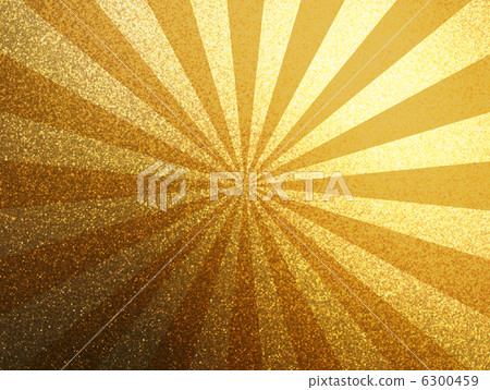 Radial gold background - Stock Illustration [6300459] - PIXTA