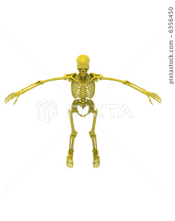 Skeleton Yellow 2 - Stock Illustration [6356450] - PIXTA