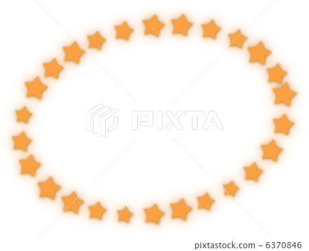 Star round frame - Stock Illustration [6370846] - PIXTA