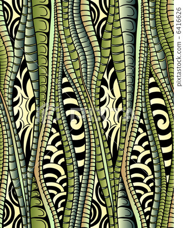 Abstract seamless wallpaper - Stock Illustration [6416626] - PIXTA