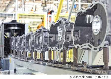 manufacturing parts for car engine - Stock Photo [6467961] - PIXTA