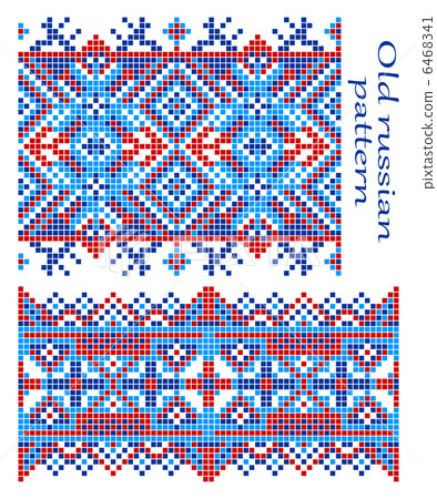 Pattern old Russia. - Stock Illustration [6468341] - PIXTA