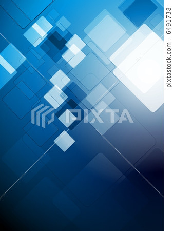 Abstract tech design - Stock Illustration [6491738] - PIXTA