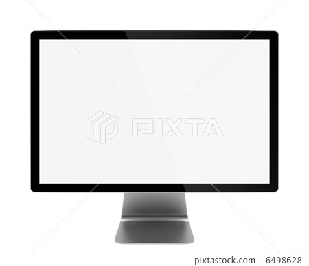 Front view computer - Stock Illustration [6498628] - PIXTA