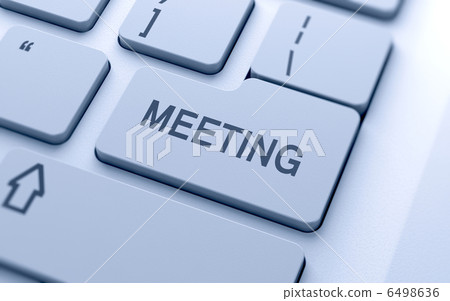 Meeting sign - Stock Illustration [6498636] - PIXTA