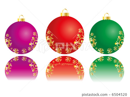 Vector illustration of three color balls with... - Stock Illustration ...