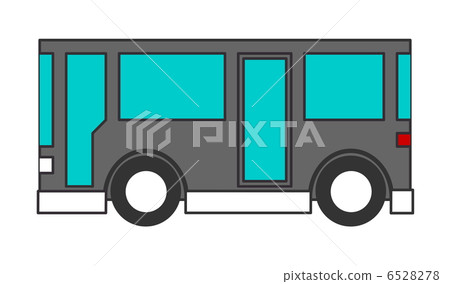 Simple bus illustration - Stock Illustration [6528278] - PIXTA