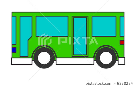 Simple bus illustration - Stock Illustration [6528284] - PIXTA