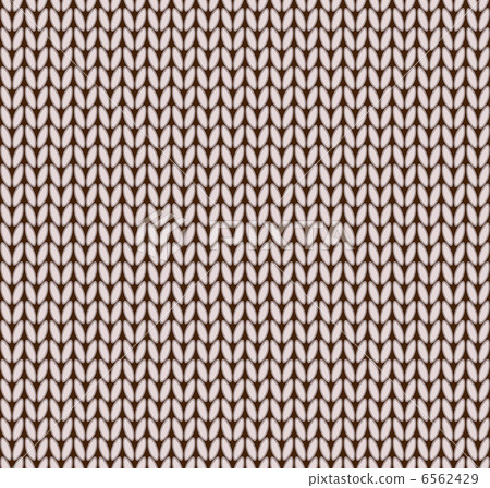 Seamless knitted pattern - Stock Illustration [6562429] - PIXTA