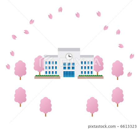 Spring school image - Stock Illustration [6613323] - PIXTA