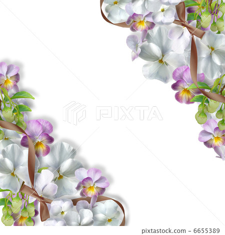 Flower arrangement diagonal arrangement - Stock Illustration [6655389 ...