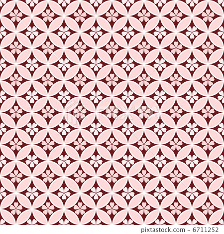 Shichihara pattern - Stock Illustration [6711252] - PIXTA