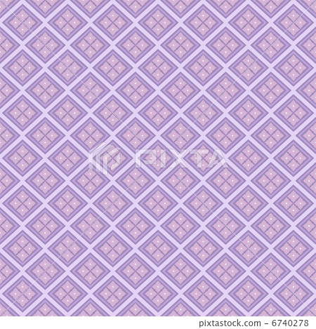 Diamond shaped pattern - Stock Illustration [6740278] - PIXTA