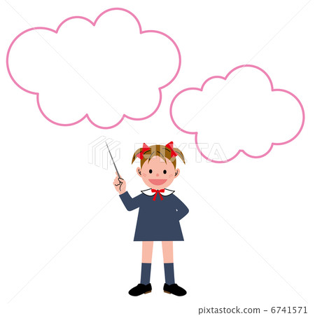 Child guidance stick - Stock Illustration [6741571] - PIXTA