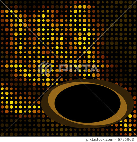 Fire mosaic background with black copy space. - Stock Illustration ...