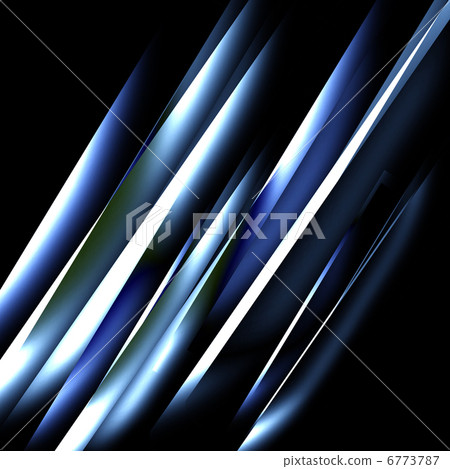 Abstract blue straight lines - Stock Illustration [6773787] - PIXTA