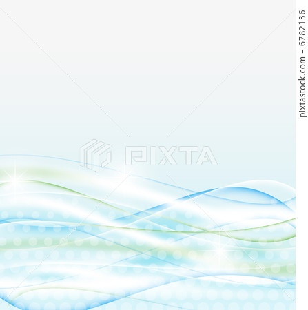 Abstract water background, wawy design - Stock Illustration [6782136 ...