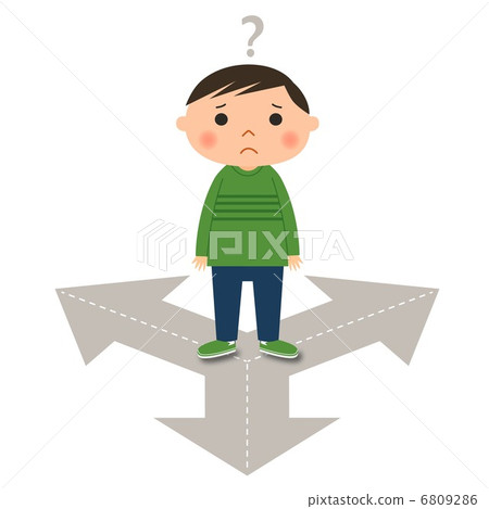 Lost child · boy - Stock Illustration [6809286] - PIXTA