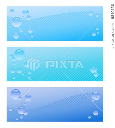 Air bubble banner set - Stock Illustration [6810138] - PIXTA