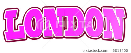 London pink - Stock Illustration [6815400] - PIXTA