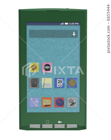 Smartphone 2d - Stock Illustration [6855444] - PIXTA