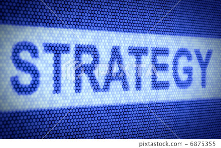 Strategy screen - Stock Illustration [6875355] - PIXTA