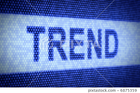 Trend screen - Stock Illustration [6875359] - PIXTA