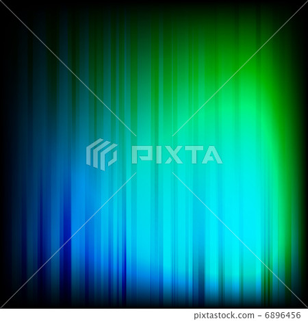 Abstract cold glow on black background - Stock Illustration [6896456 ...
