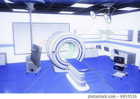 Operation Room HR MRI CT Machine-插圖素材 [6953516] - PIXTA圖庫