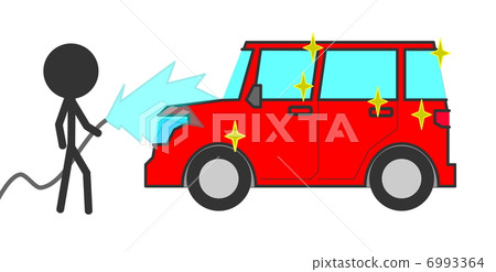 Shiny car wash - Stock Illustration [6993364] - PIXTA