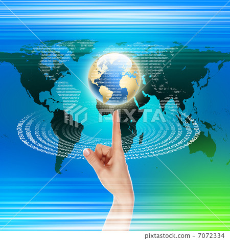 global technology illustration - Stock Illustration [7072334] - PIXTA
