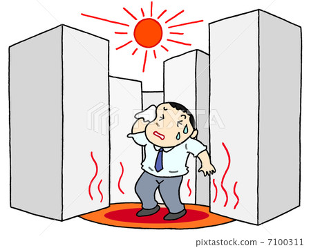 Heat Island - Stock Illustration [7100311] - PIXTA