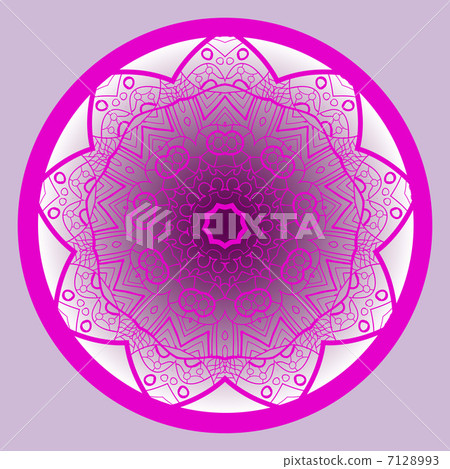 What is karma? Oriental mandala motif - Stock Illustration [7128993 ...