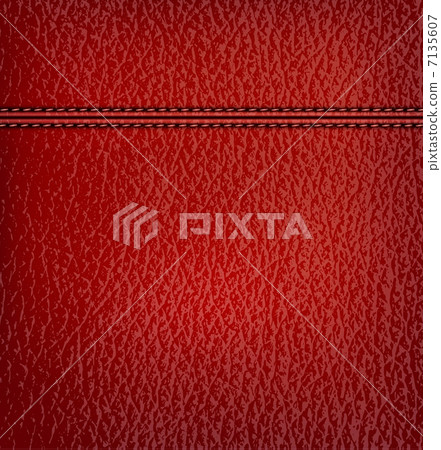 Red leather background with red leather strip.... - Stock Illustration ...