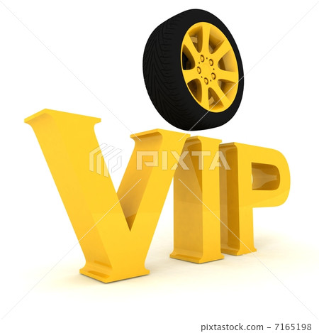 Vip wheel - Stock Illustration [7165198] - PIXTA