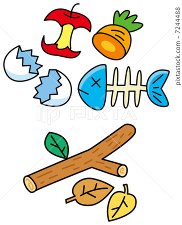 burnable garbage - Stock Illustration [7244488] - PIXTA