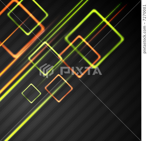 Shiny technology design. Vector - Stock Illustration [7270081] - PIXTA