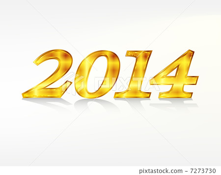 2014 Emblem New Year - Stock Illustration [7273730] - PIXTA