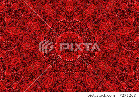 Abstract red pattern-插圖素材 [7276208] - PIXTA圖庫