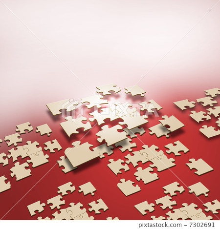 Elements of the puzzle - Stock Illustration [7302691] - PIXTA