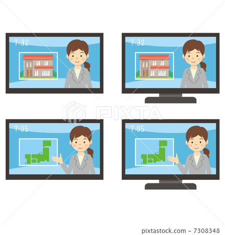 TV program - Stock Illustration [7308348] - PIXTA