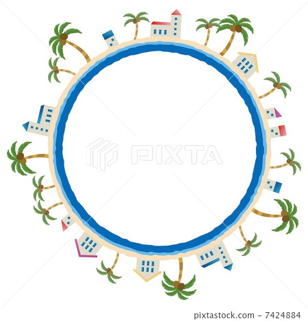 Town of Nankoku - Stock Illustration [7424884] - PIXTA