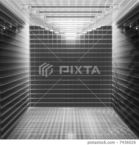Acrylic block room - Stock Illustration [7436026] - PIXTA