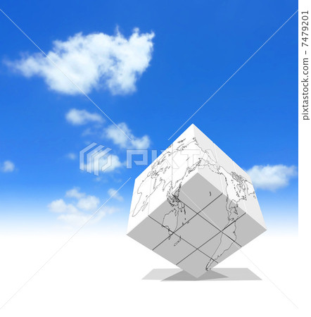 Rubik's Cube of the World Map - Stock Illustration [7479201] - PIXTA