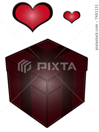 Plate chocolate gift box with message plate - Stock Illustration ...