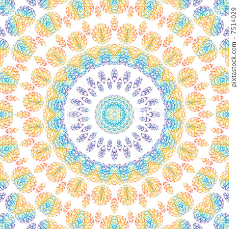 Abstract color pattern - Stock Illustration [7514029] - PIXTA